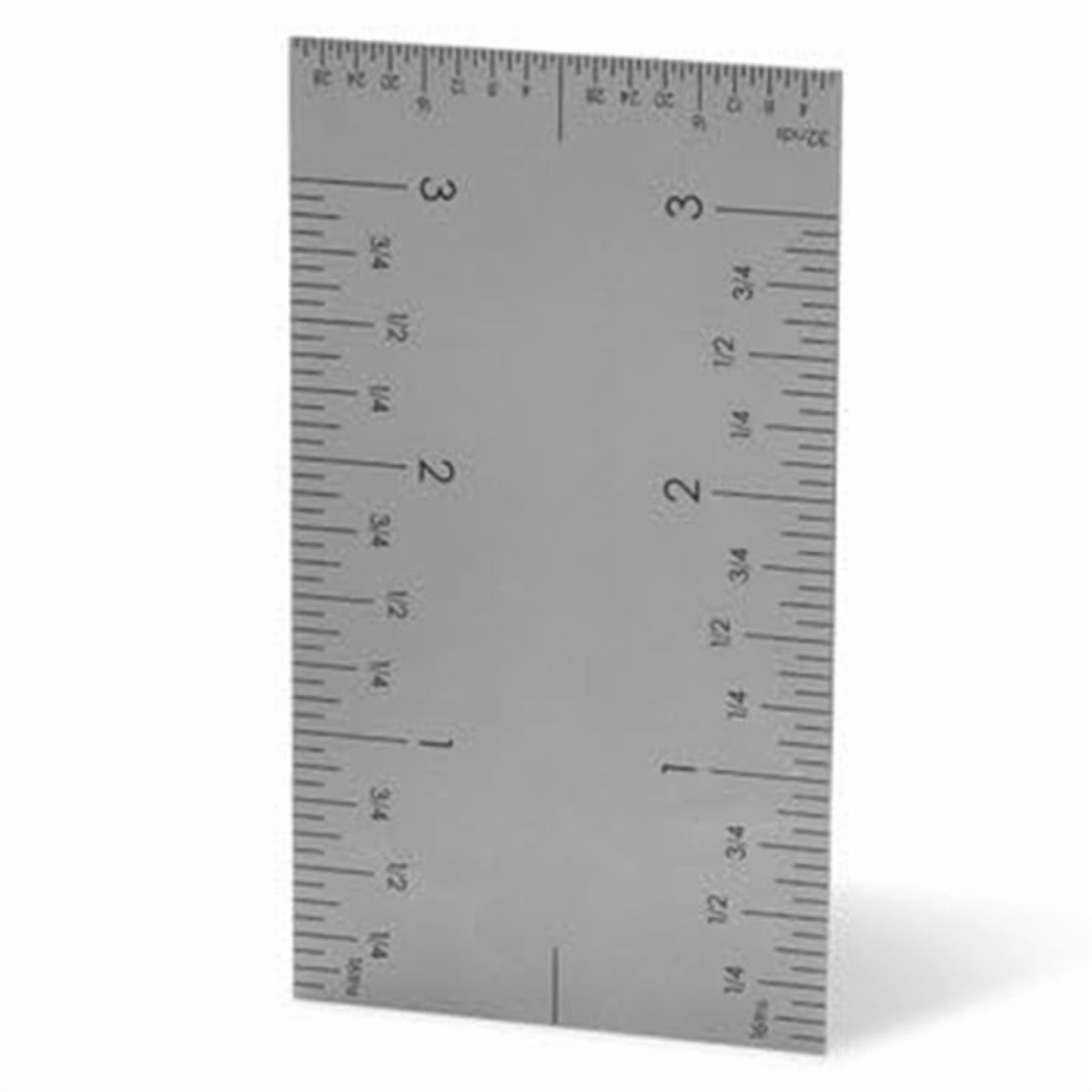 3In Pocket Rule-Versatile & Matte Woodworking Rulers W/Graduations on ...