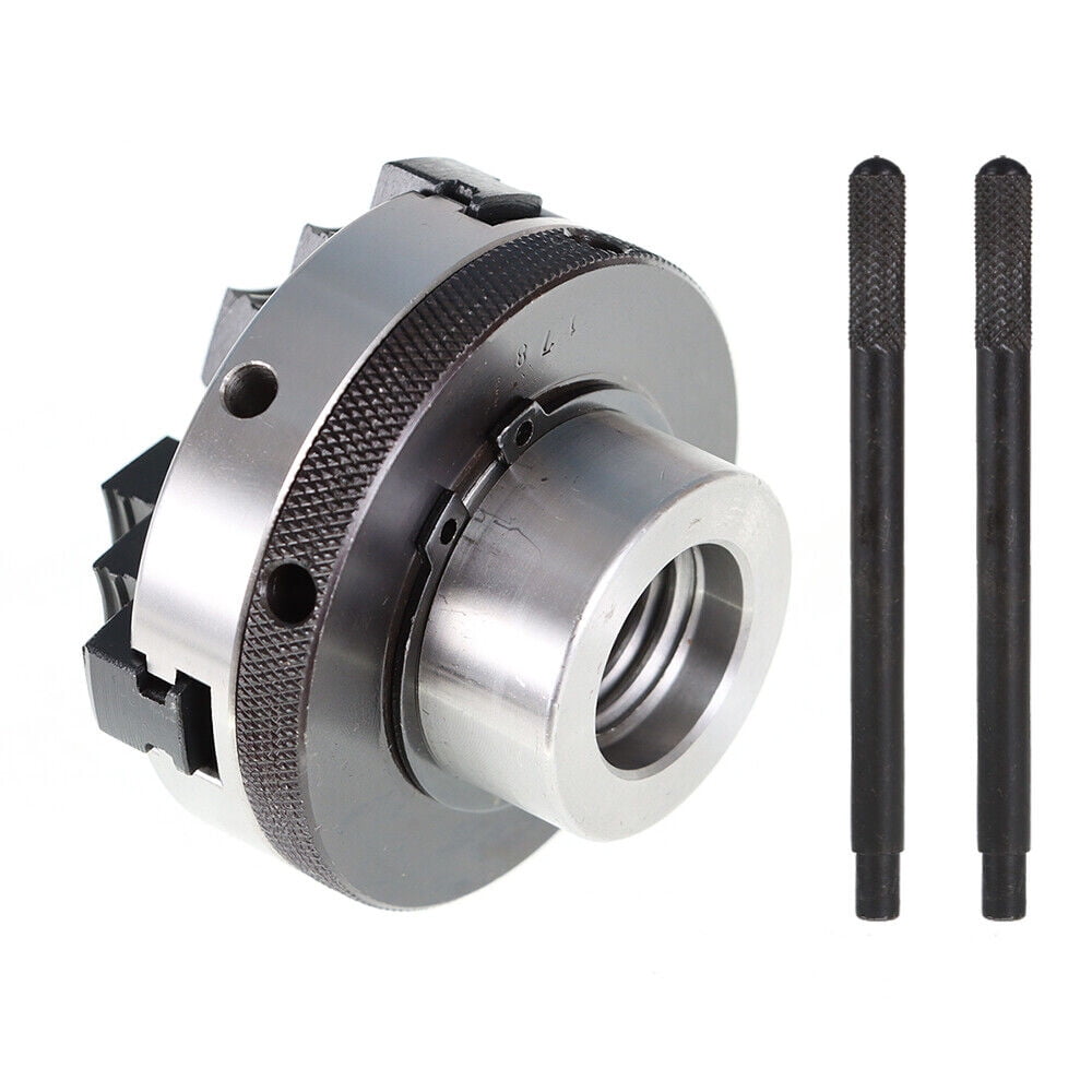 3Inch 3-Jaw Mini Wood Lathe Chuck Selfcentering Lathe Chuck With 1 × ...