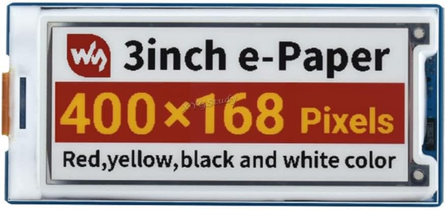 3Inch E-Paper (G) Raw Display Panel Color Red/Yellow/Black/White ...