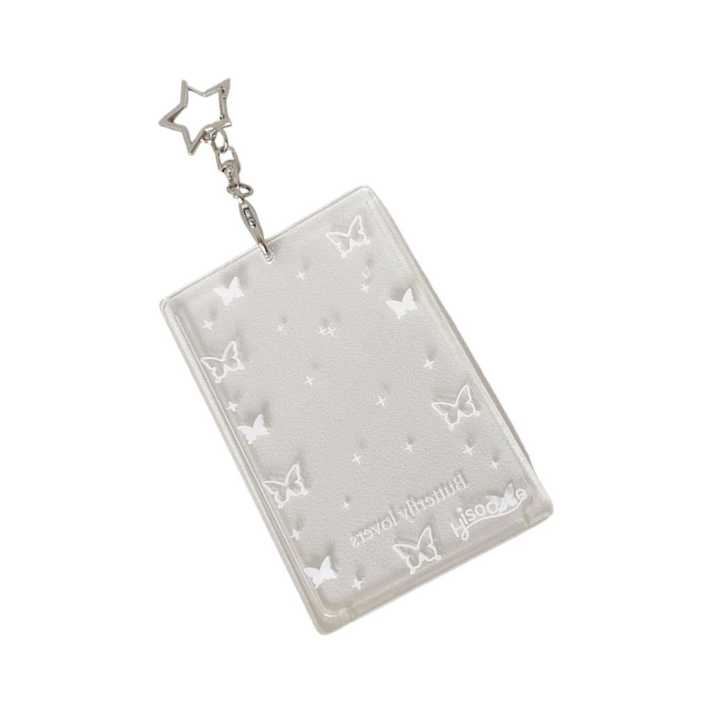 3Inch Photo Display Case Card Protector with Removable Keychain ...