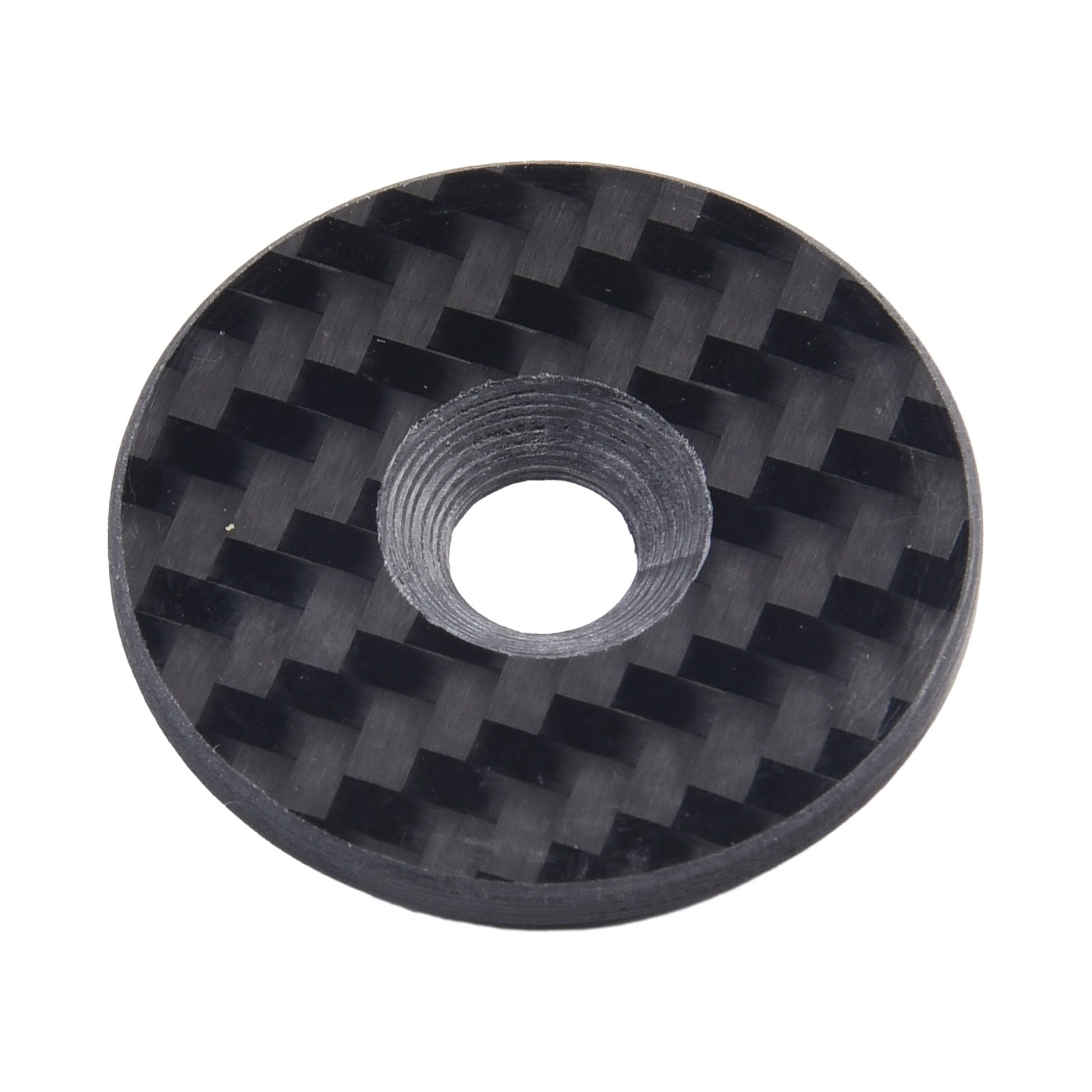 3K Carbon Fiber Headset Top Cap Stem Covers For Mtb Road Bike 118 ...
