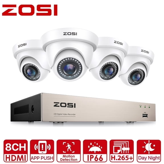 ZOSI 3K Lite Security Camera System Indoor Outdoor,AI Human/Vehicle ...