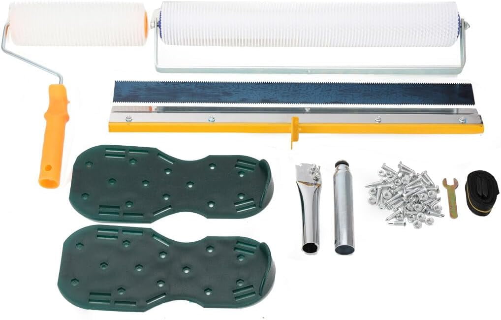 3KG Cement Self-Leveling Tool Kit, Epoxy Floor Paint Roller Floor ...