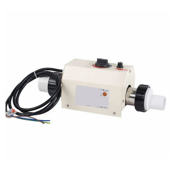 3KW Electric Water Heater Thermostat For Swimming Pool Bathtub SPA Bath ...