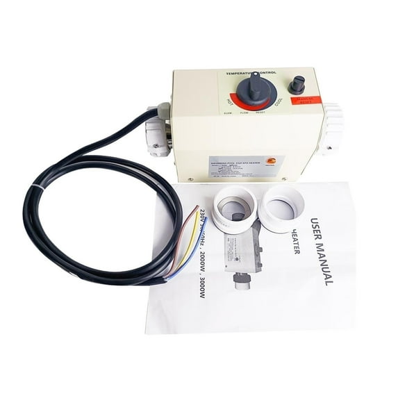 3KW Swimming Pool Heater SPA Electric Water Heater Pump Bathtub Pool ...