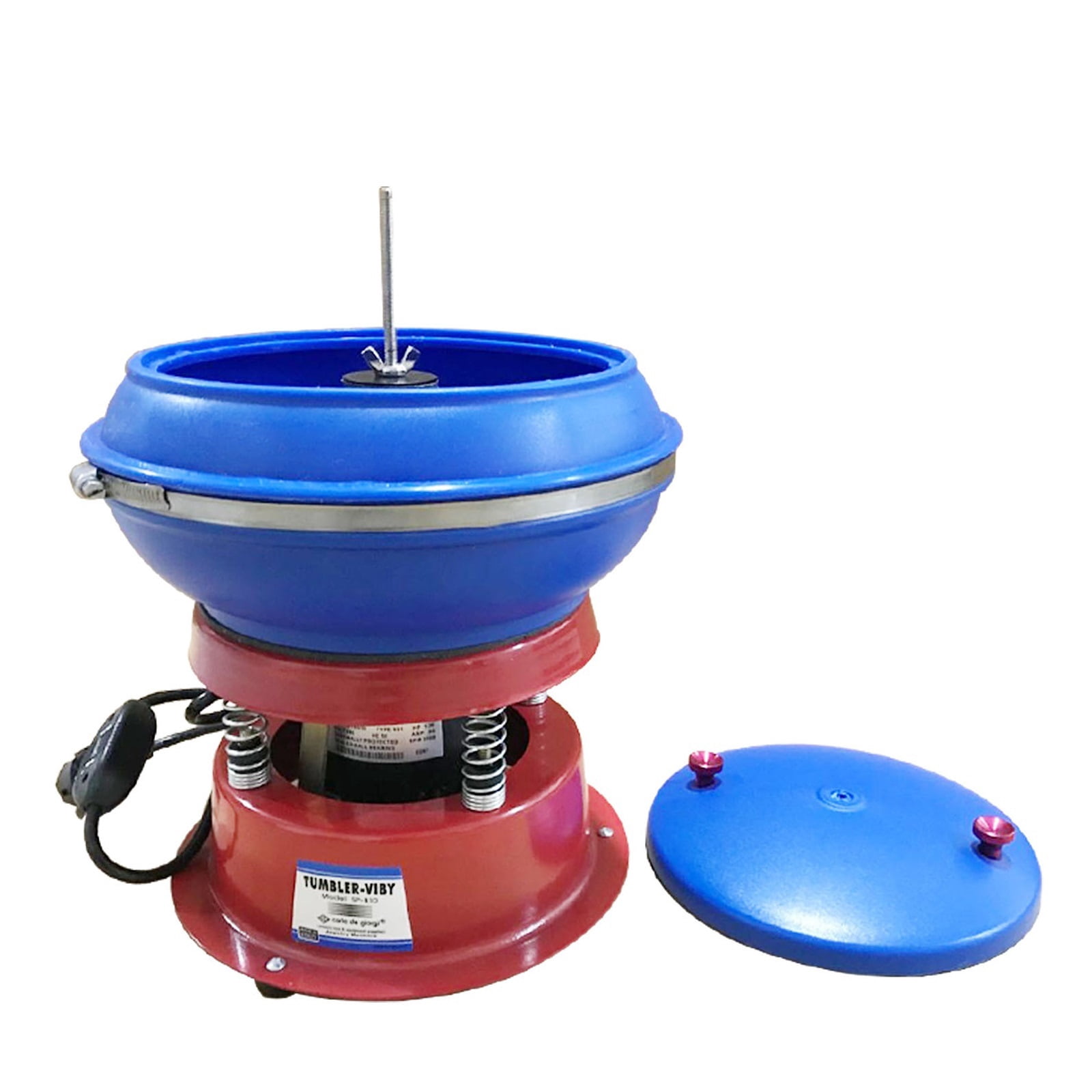 3Kg Capacity Vibratory Rock Tumbler Jewelry Polisher Brass Tumbler For ...