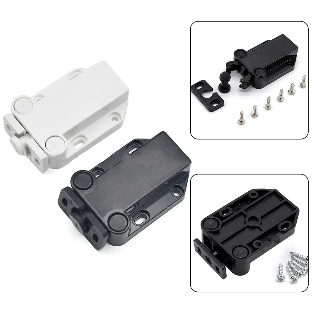 3Kg Hold Loft Catch Hatch Push Attic Cupboard Latch Press Lock Cabinet ...