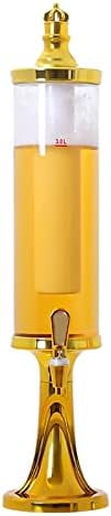 3L/100oz Mimosa Tower, Beverage Dispenser with Spigot & Ice Tube ...