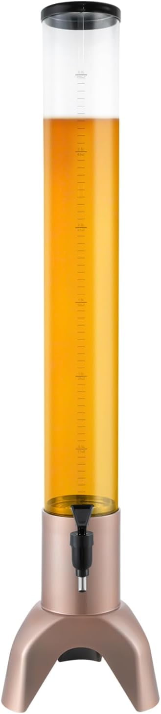 3L/101.45Oz Mimosa Tower Dispenser, Drink Dispenser Tower with Ice Tube ...