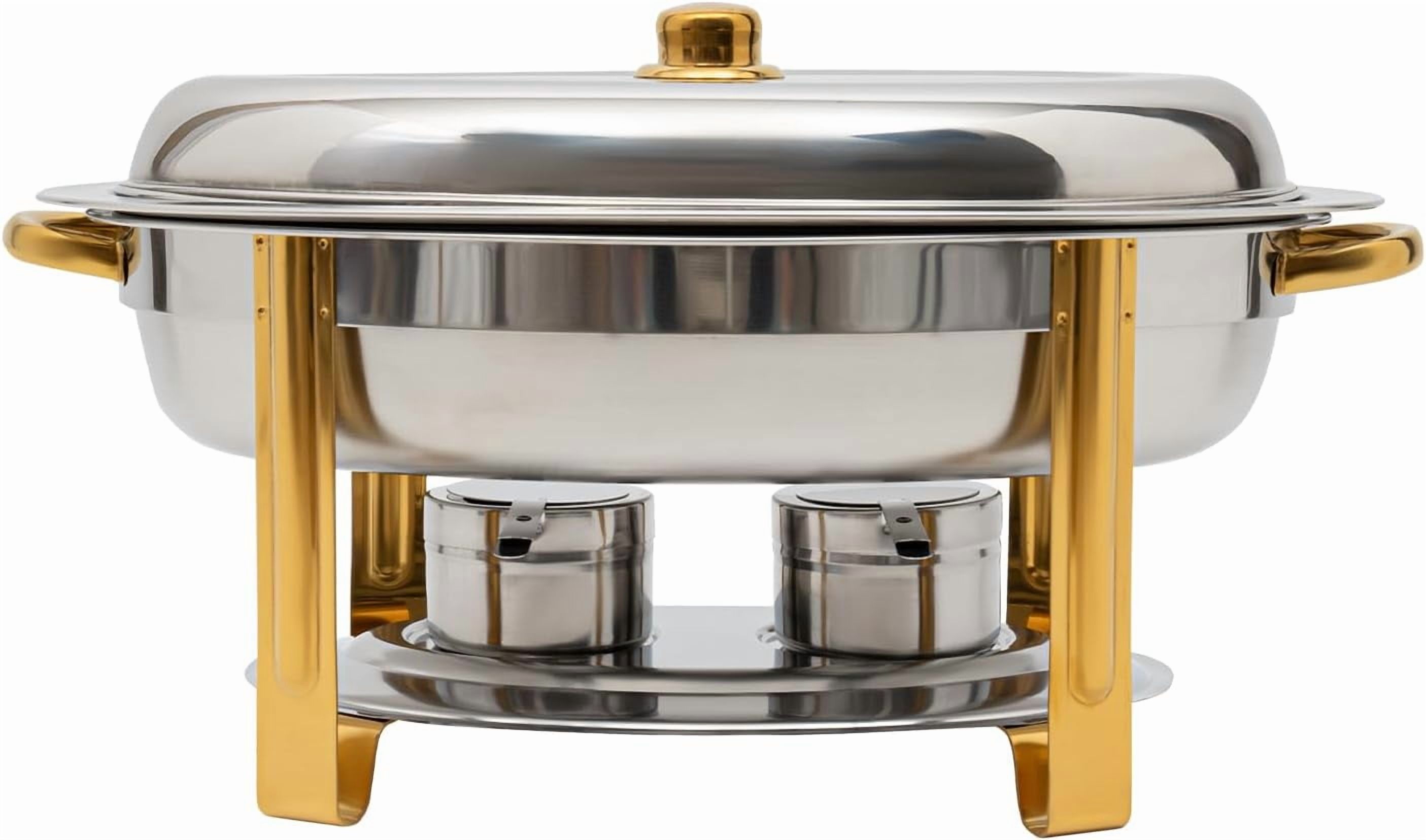 3L/3.17 Quart Buffet Set, Buffet Servers and Warmers, Stainless Steel ...