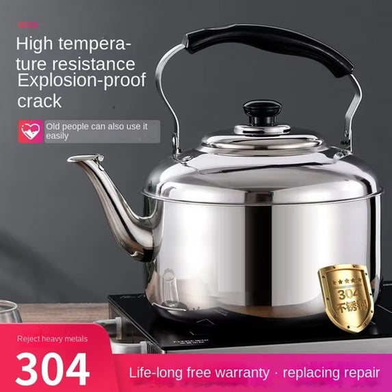 3L 304 Kettle Large Stainless Steel Kettle Home Kettle 304 Large Volume ...