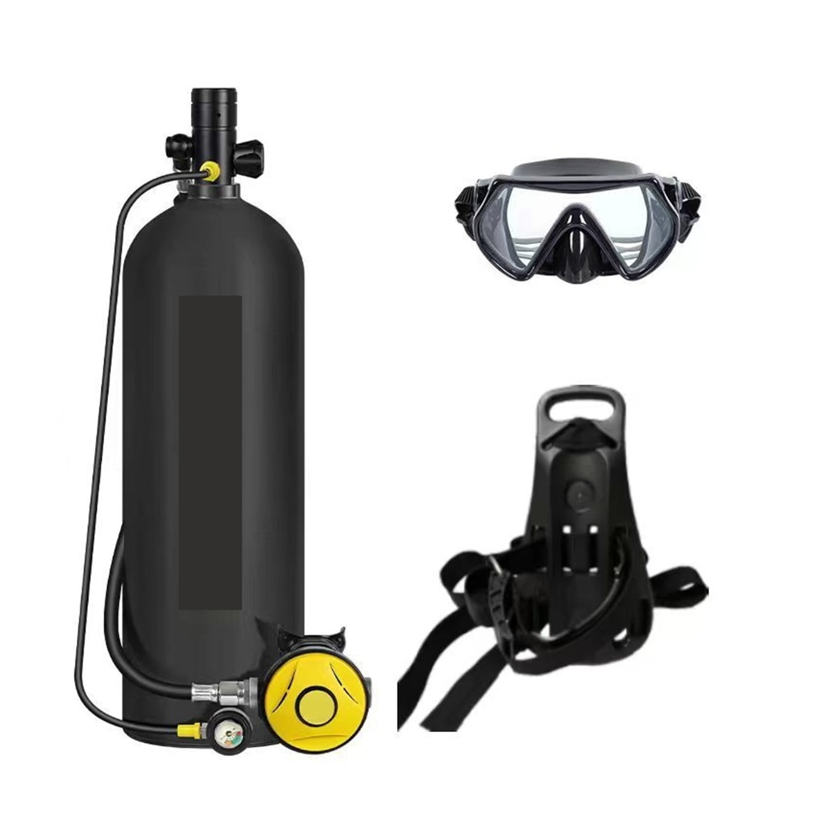 3L Cylinder Diving Snorkeling Equipment Diving Respirator Fish Gill ...
