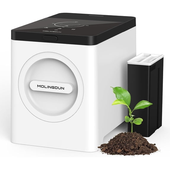 3L Electric Composter for Kitchen, Countertop Compost bin, One Touch ...