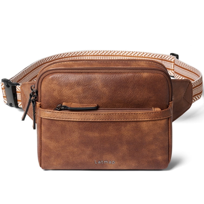 3L Fanny Pack for Women - Small Everywhere Crossbody Bag, Faux Leather ...