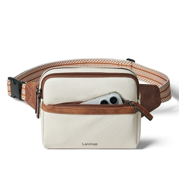 Fanny Pack for Women Men Water Resistant Small Waist Pouch Slim Belt ...