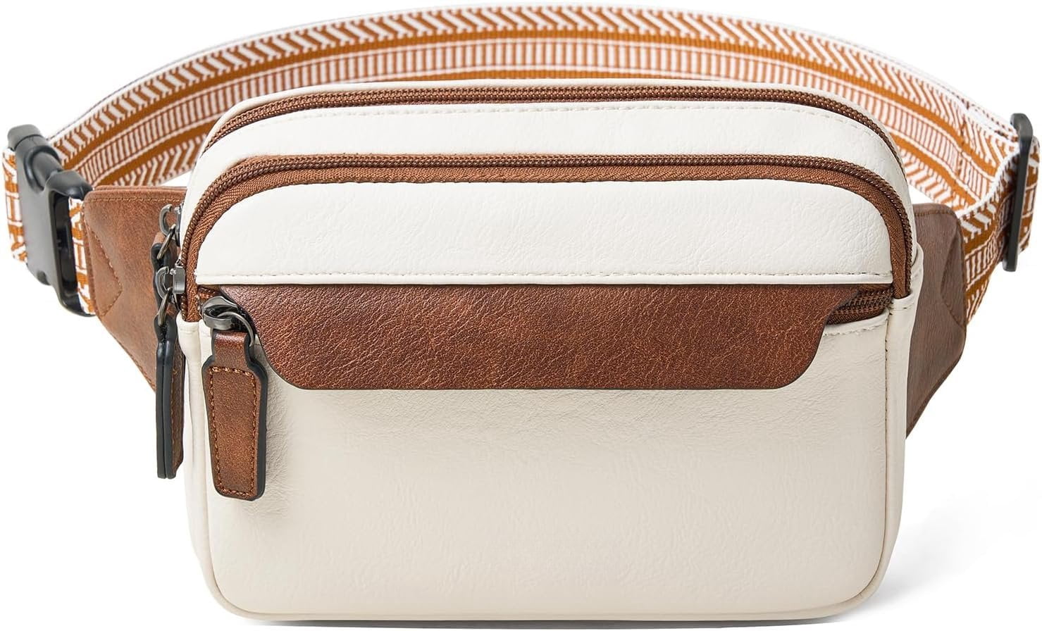 3L Fanny Packs for Women Bag Vegan Leather Chest Belt Bag Fashion Pack ...