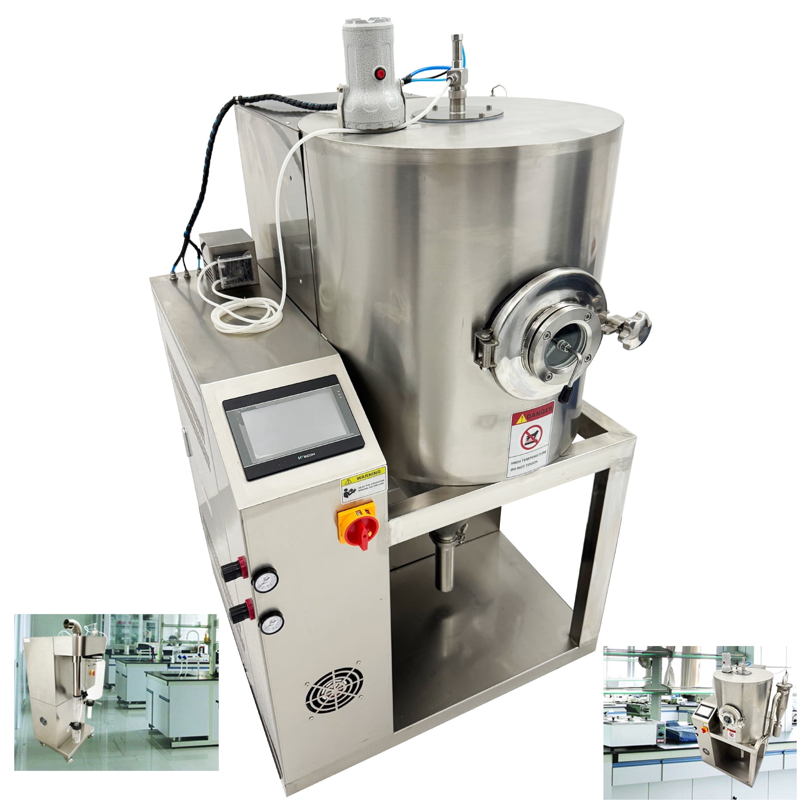 3L/H Spray Liquid Drier Machine Laboratory Food-Grade Small Pneumatic ...