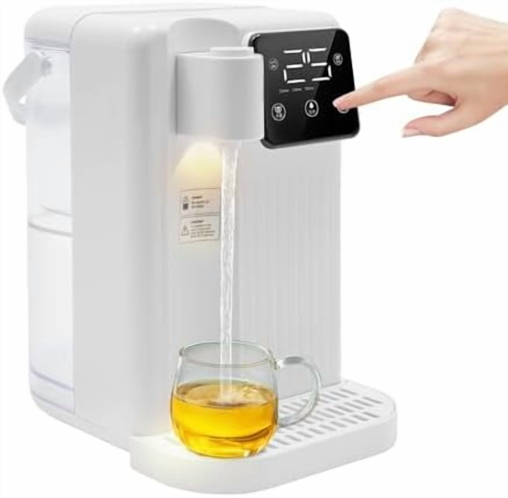 3L Instant Hot Water Dispenser, Touch Screen Countertop System with ...