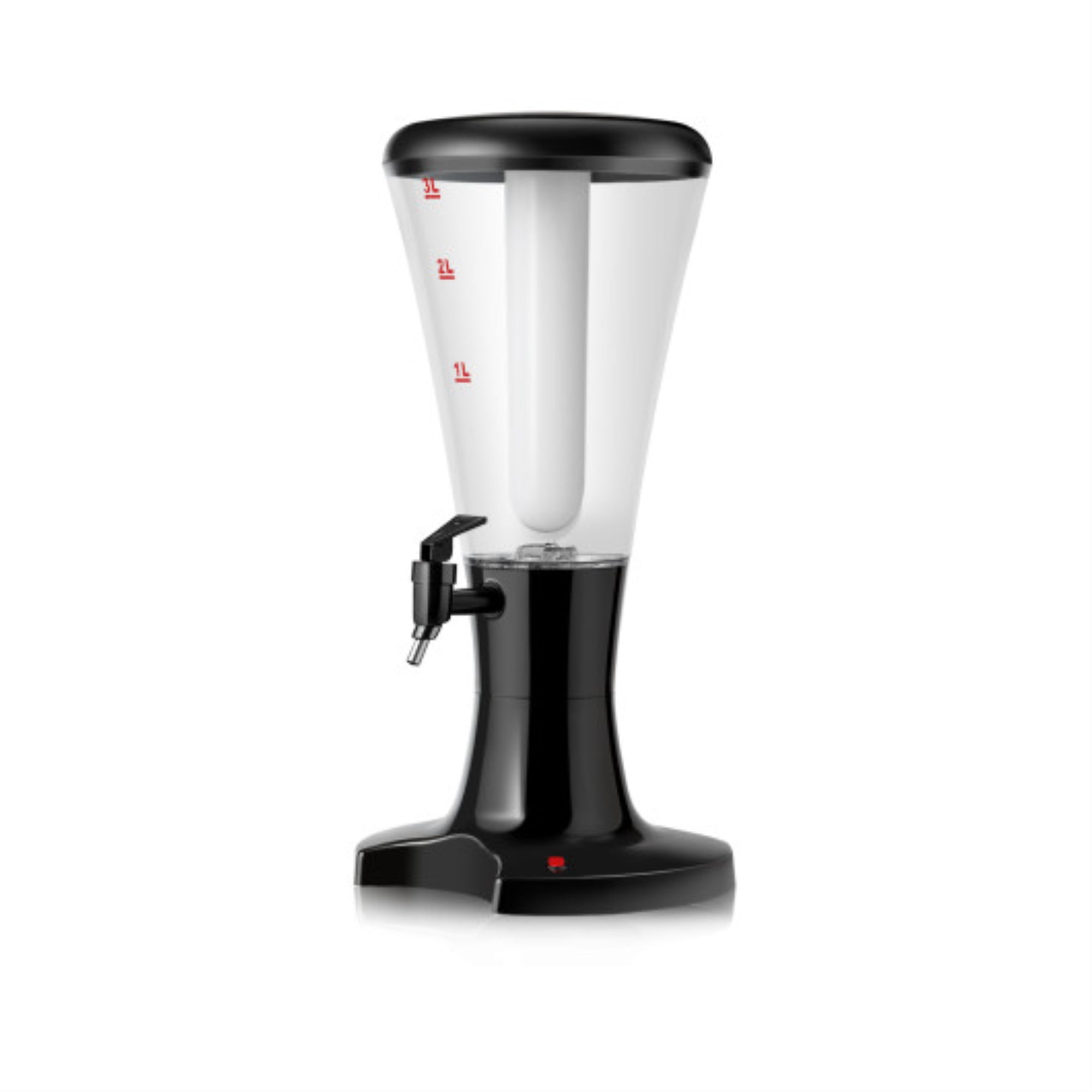 3L LED Beverage Dispenser Set with Metal Nozzle - Perfect for Parties ...