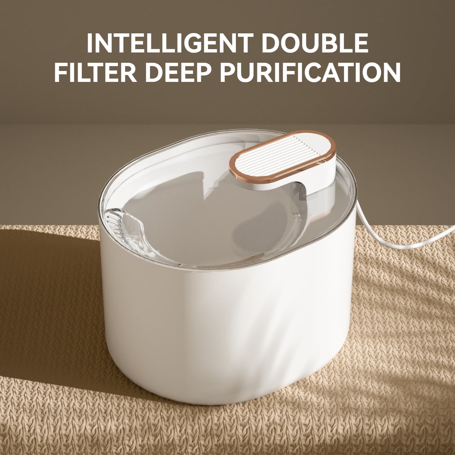 3L Pet Fountain, Automatic Cat Water Fountain Dog Water Dispenser for ...