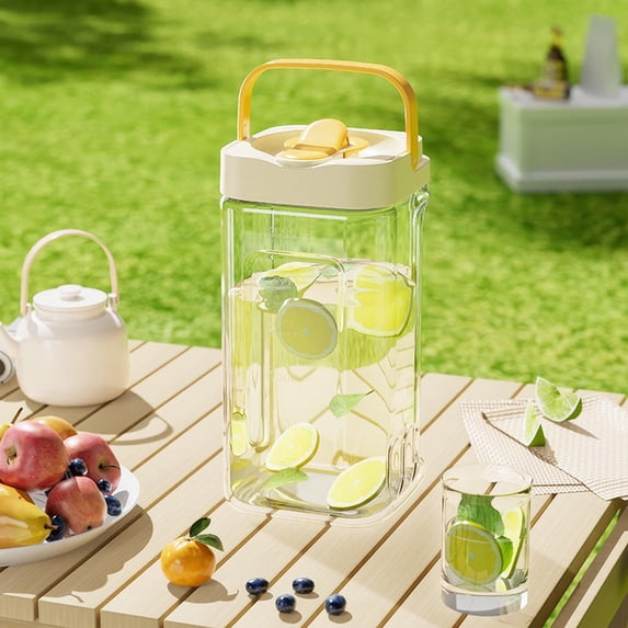3L Beverage Dispenser, Easy Pour Spigot Measurement Marks & Handle ...