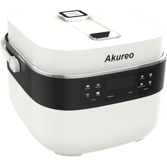 3L Smart Rice Cooker, 6-Cup Uncooked, Fuzzy Logic, Stainless steel ...