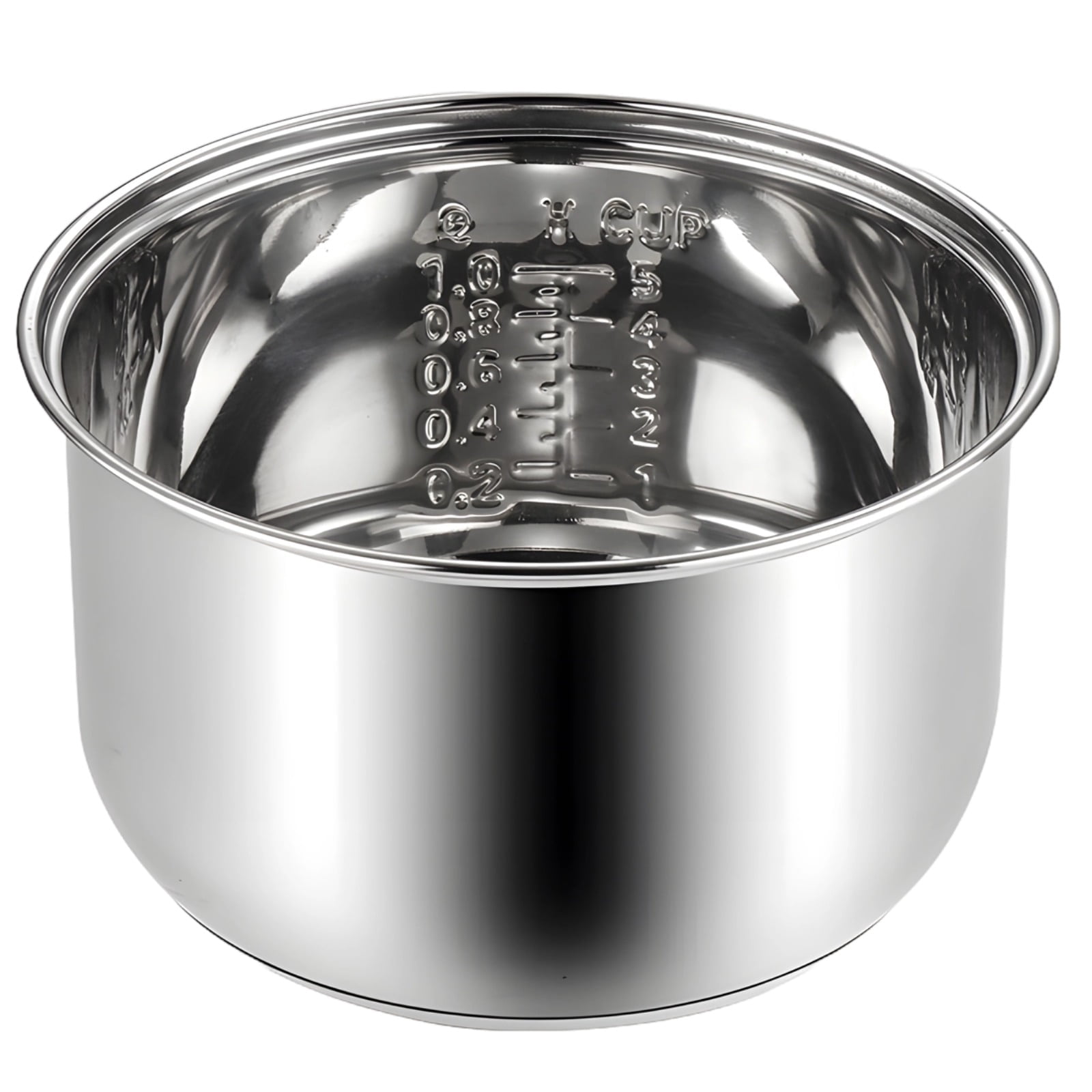 3L Stainless Steel Inner Pot for Rice Cooker, 8.3 x 4.4 in / 21 x 11.1 ...