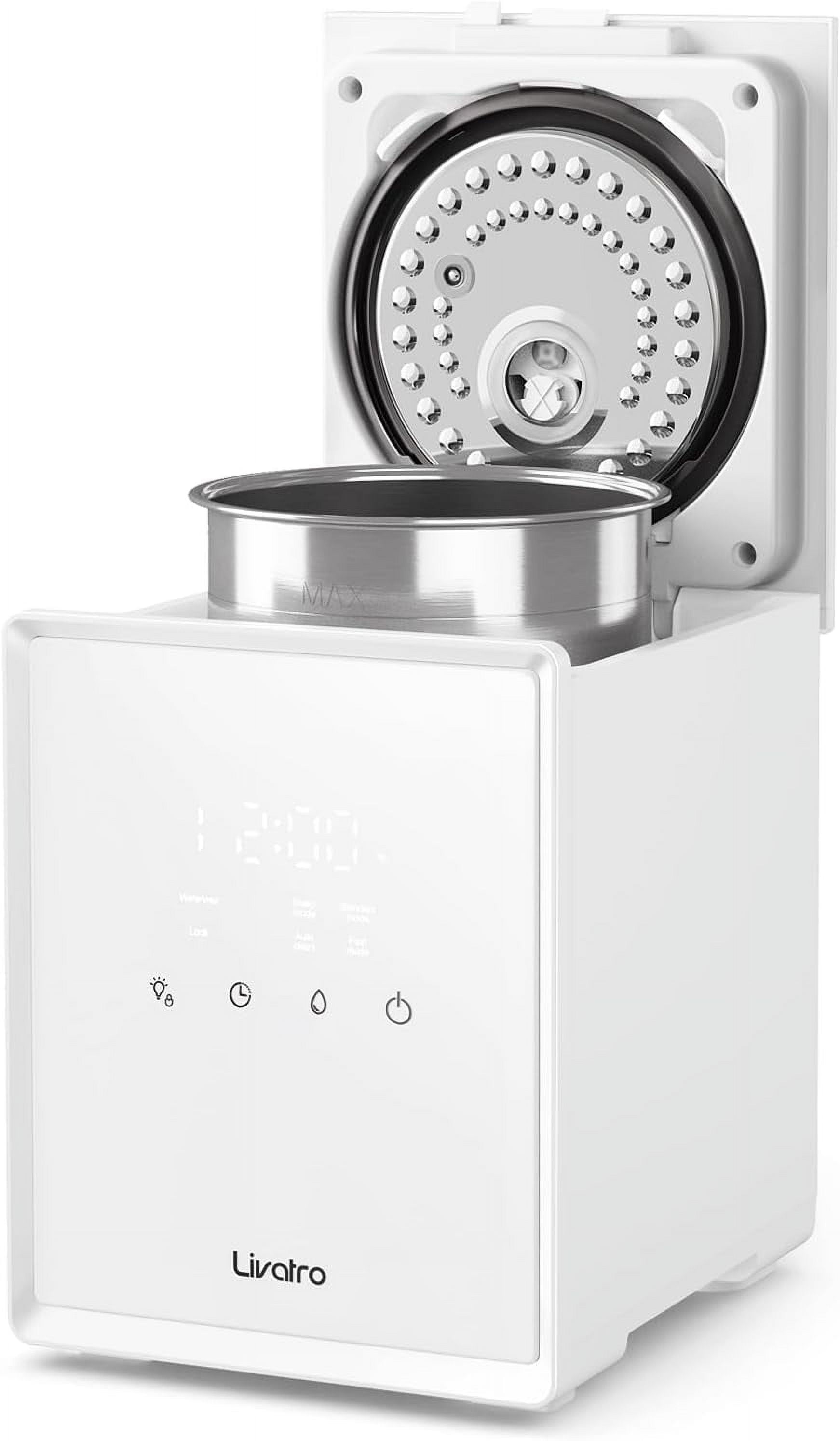 3L Stainless Steel Warm Mist Humidifier with Easy Clean and Warm Steam ...