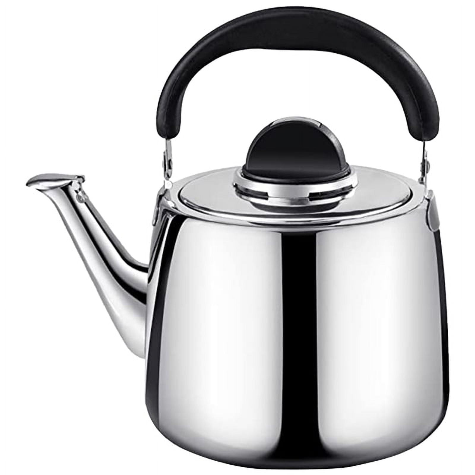 3L Thickened Whistle Kettle Stainless Steel Rapid Heating Boiling Water ...