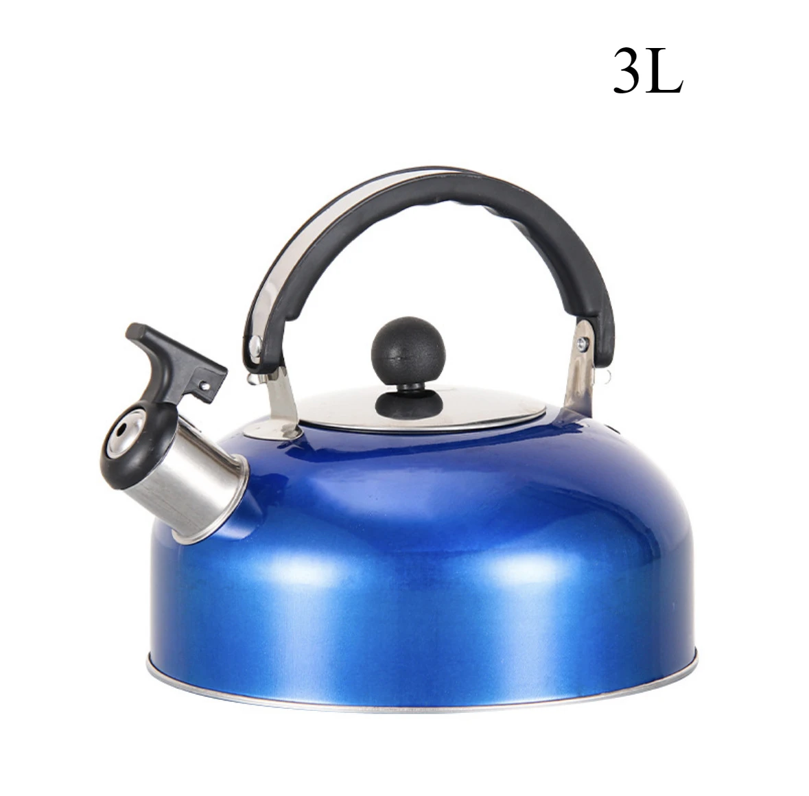 3L stainless steel teapot stove, gas kettle, whistle pot, teapot ...