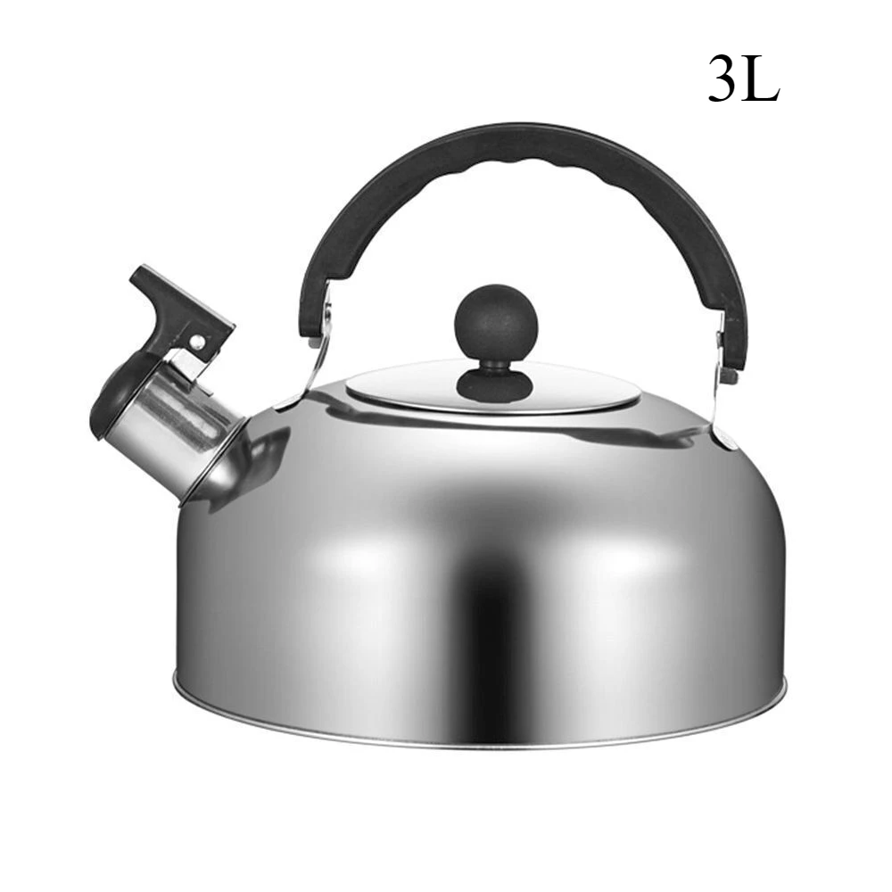 3L stainless steel teapot stove, gas kettle, whistle pot, teapot ...