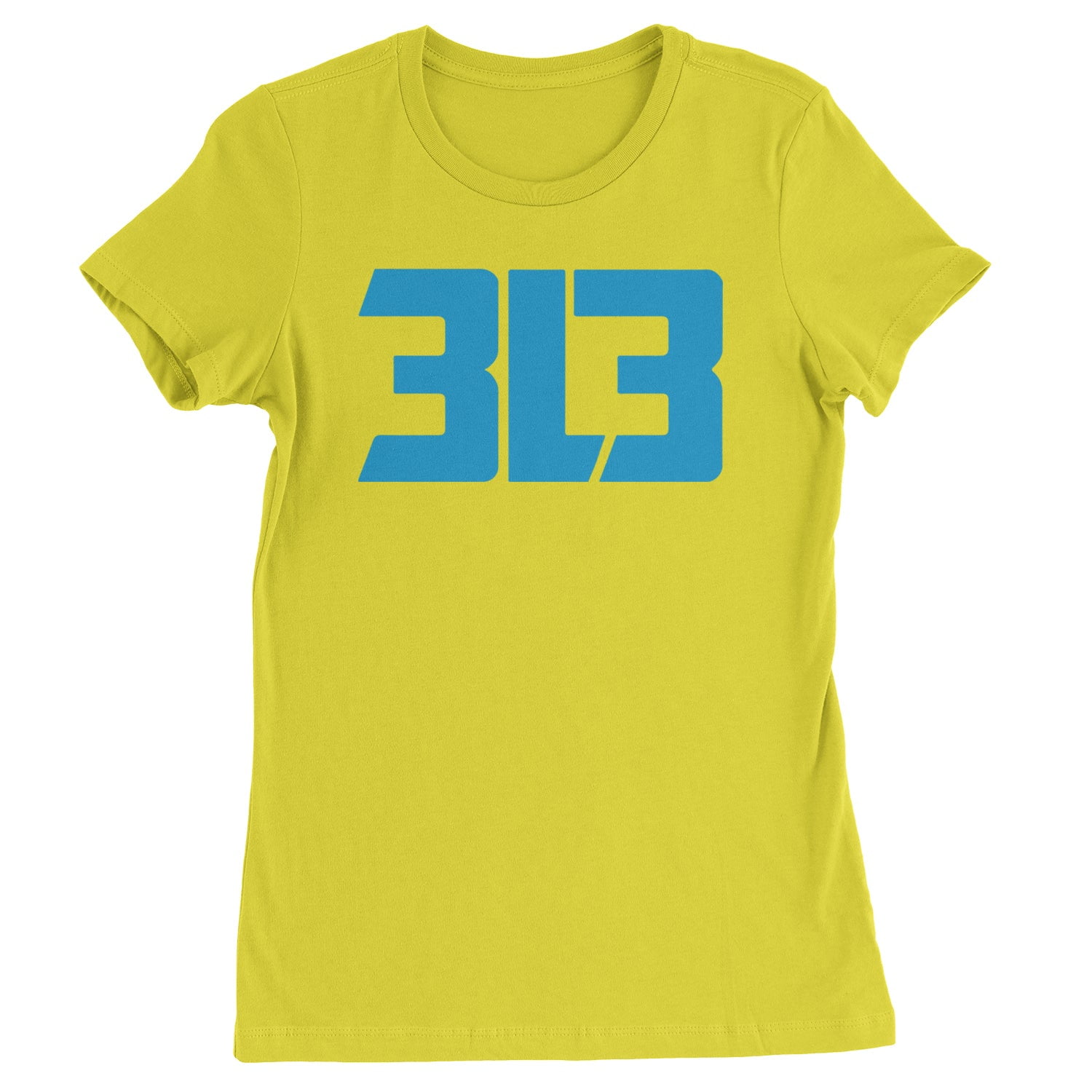 3L3 From The 313 Detroit Football Womens T-shirt - Walmart.com