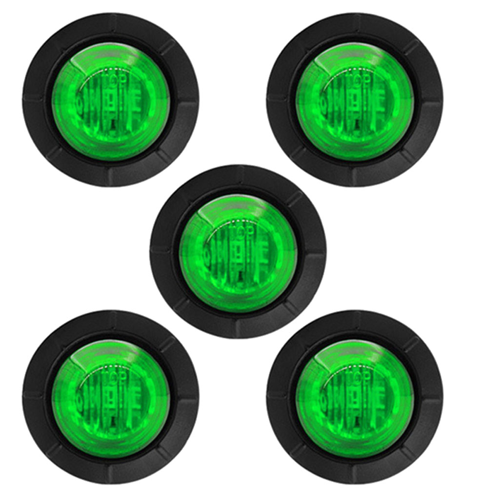 Horohoroe 3LED 3/4 inch Truck Side Light LED Truck Signal Light Bus ...
