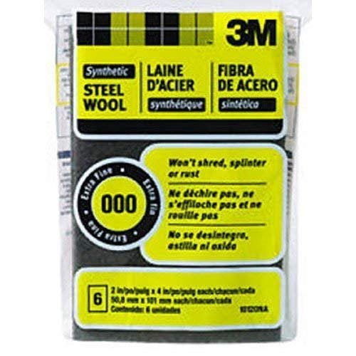 3M Synthetic Steel Wool Pads, Extra Fine Grit 10120NA - Walmart ...