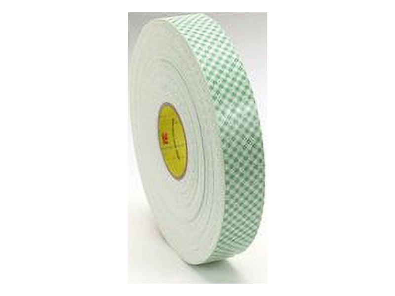 3M 021200-03371-RL Scotch 4016 Double Coated Urethane Foam Tape: 1/16" thick x 1/4" x 36 yd ...