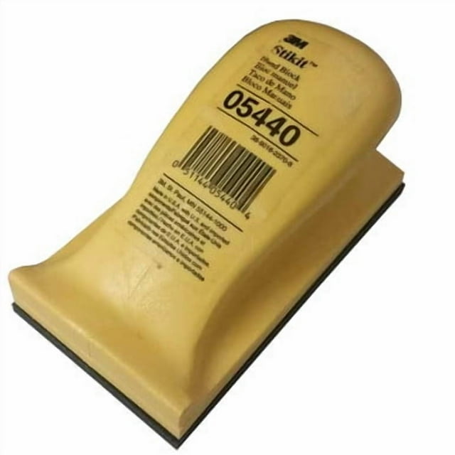 3M 05440, 5 inch Firm Hand Sanding Block - Walmart Business Supplies