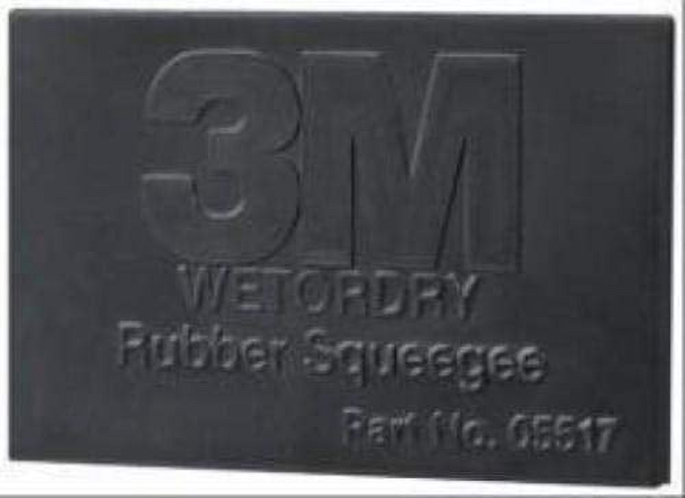 3M 05517 Wetordry 2-3/4" x 4-1/4" Rubber Squeegee - Walmart.com