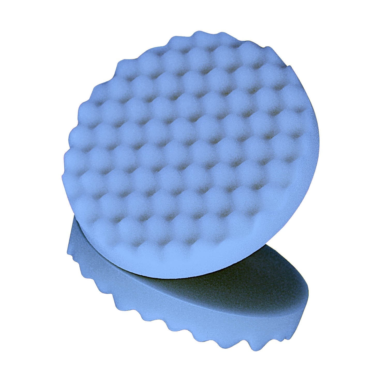 3M 05751 Single Sided Ultrafine Polishing Pad, 8 in Dia, Hook and Loop ...