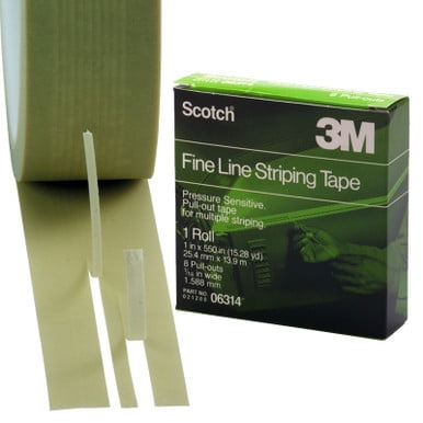 3M 06314, Scotch, Fine Line Striping Tape - Walmart.com