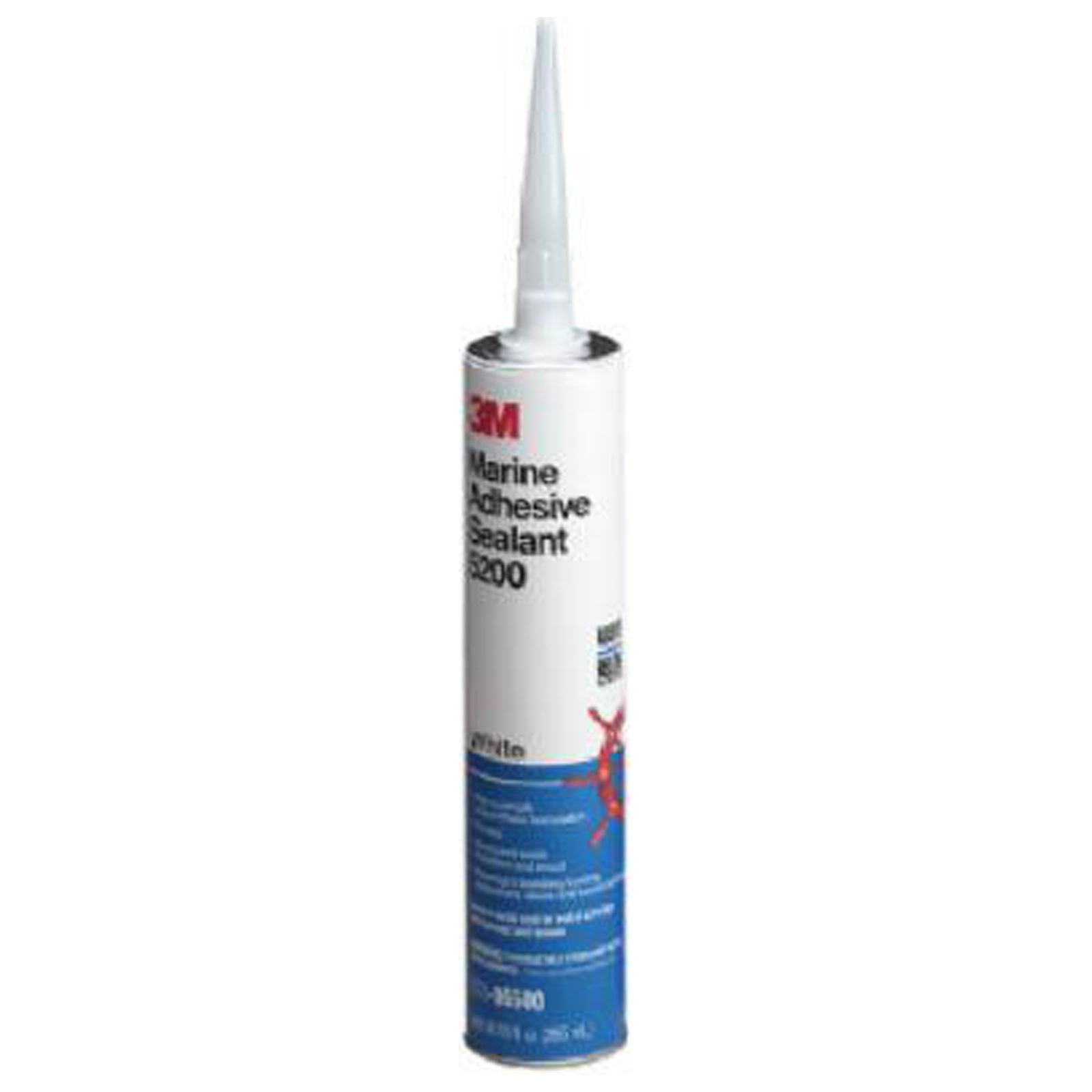 3M 06500 Polyurethane Marine Adhesive/Sealant, White, 1/10-Gal ...