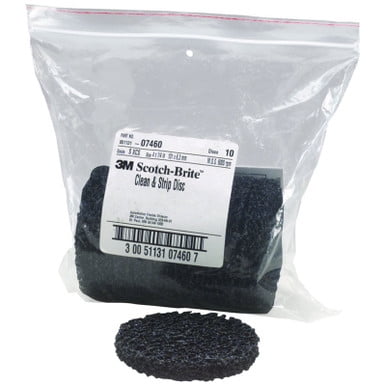 3M 07460 Scotch-Brite Clean & Strip Disc - Walmart.com