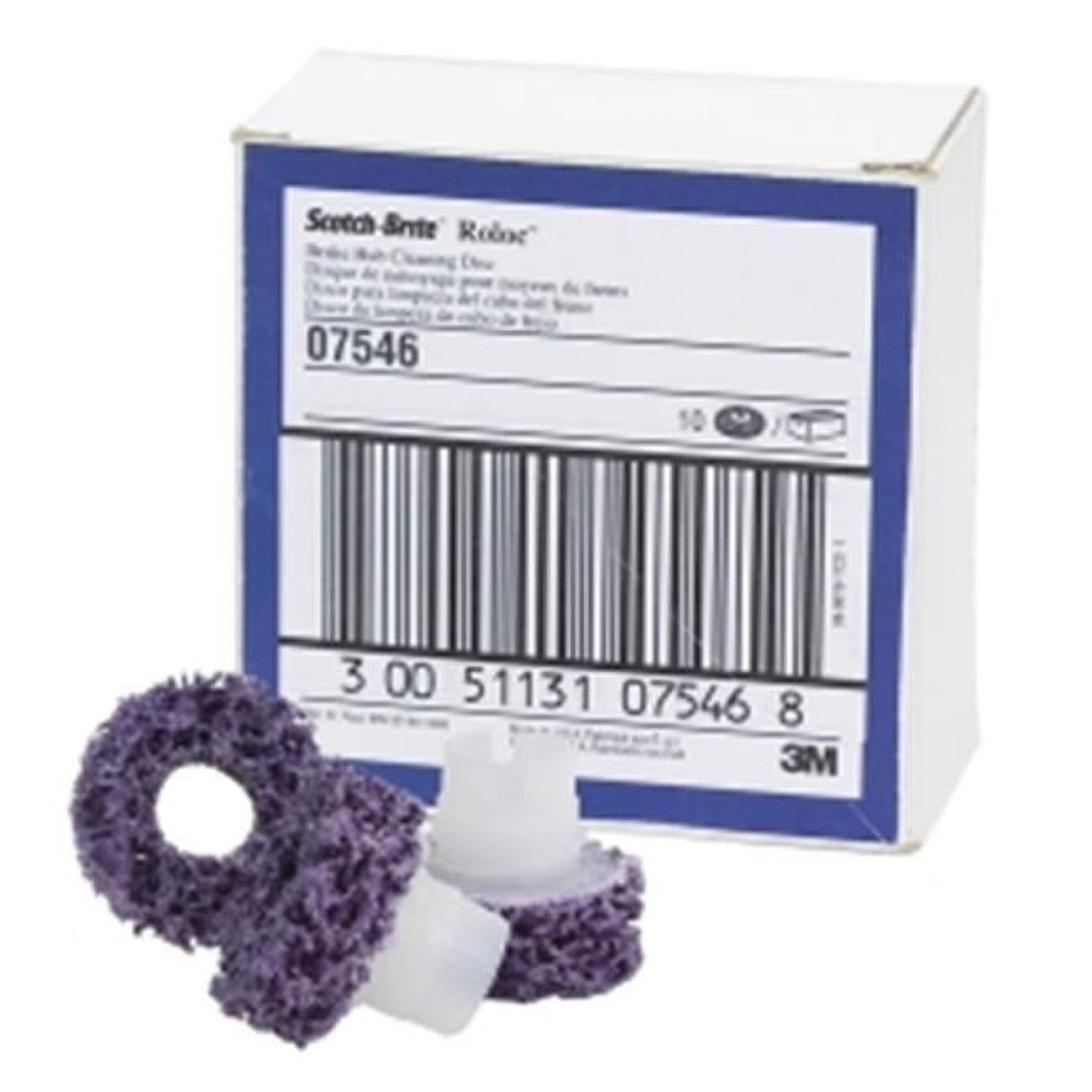 3M 07546 Scotch-Brite Roloc Brake Hub Cleaning Disc, Pack of 10 ...
