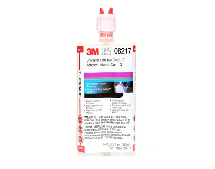 3M Universal Adhesive Clear - 3, 08217, 200 mL Cartridge - Walmart.com
