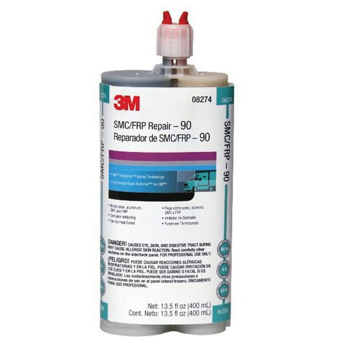 3M Rigid Parts Repair, 08275, Blue, 400 mL Cartridge - Walmart.com