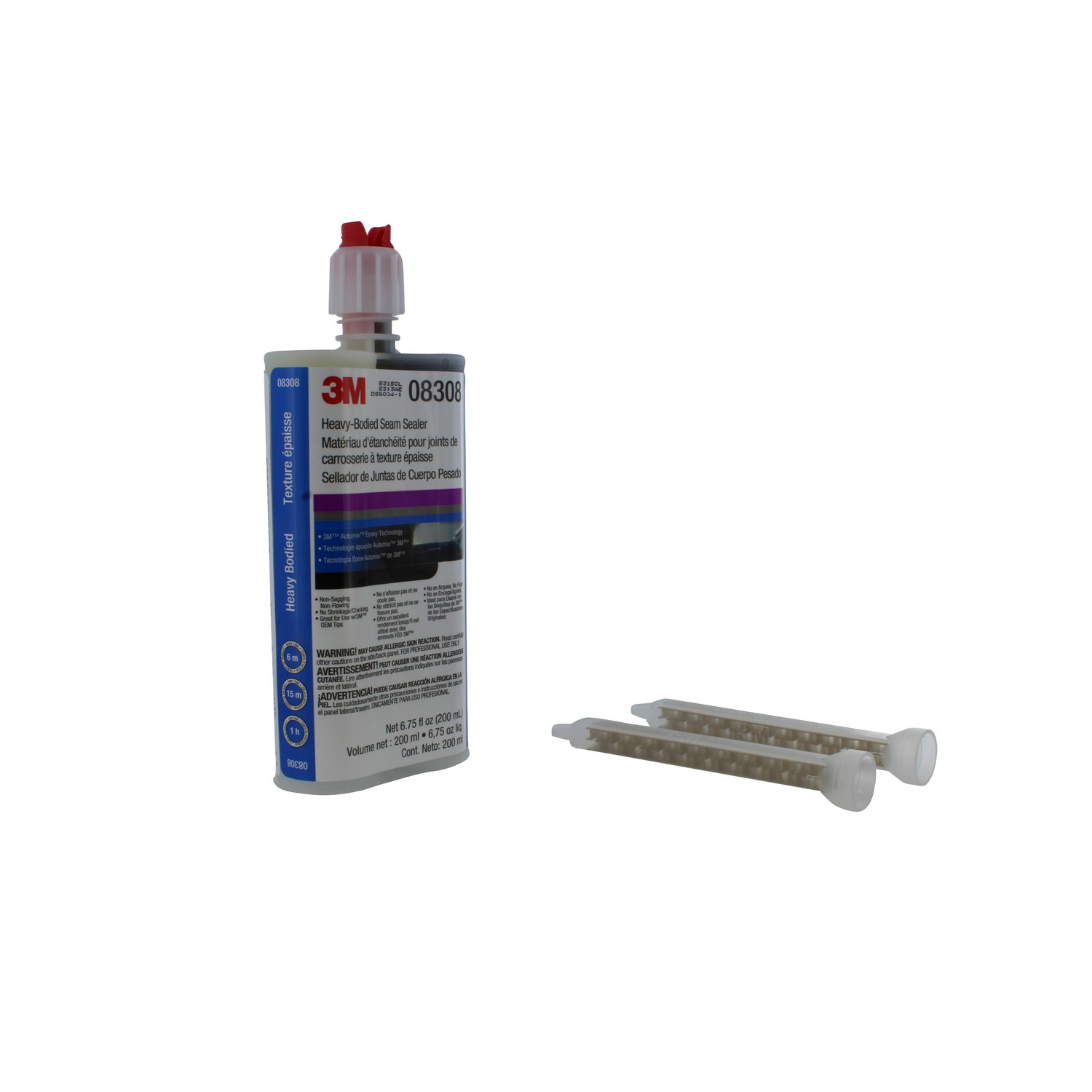 3M 08308 Heavy-Bodied Seam Sealer Cartridge - 200 ml - Walmart.com