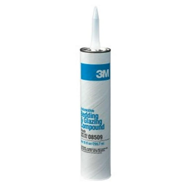 3M 08509 1-Part Auto Bedding and Glazing Compound, 0.1 gal Cartridge ...