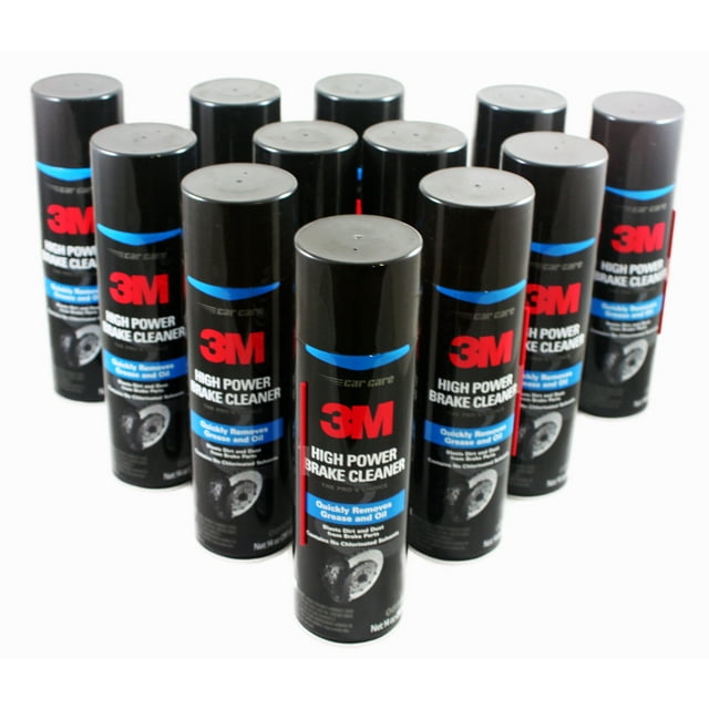 3M 08880 High Power Brake Cleaner - Quickly Remove Grease and Oil (12 ...