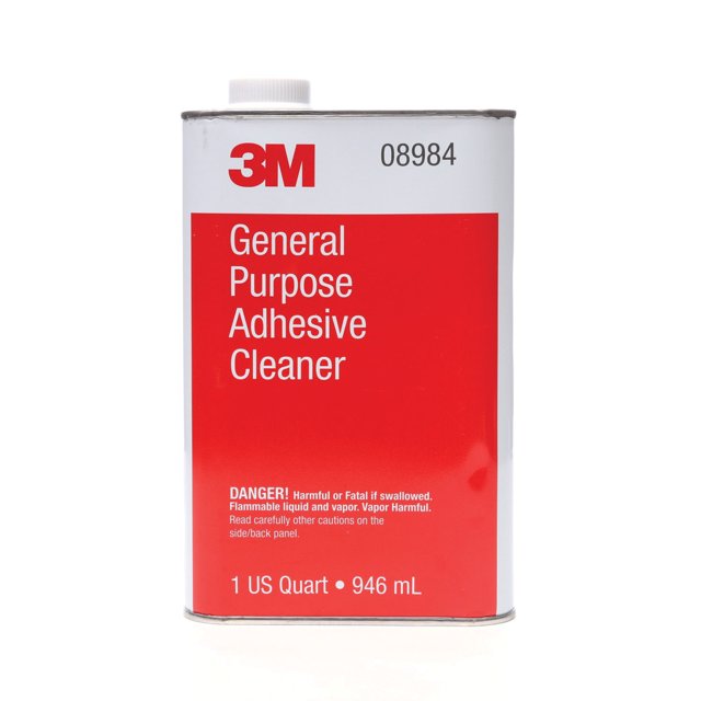 3M 08984 General Purpose Adhesive Cleaner - 1 Quart - Walmart.com