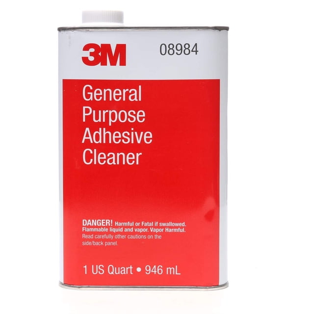 3M Automotive General Purpose Adhesive Cleaner for Car and Vinyl - 1 ...