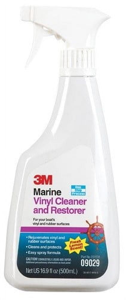 3M Marine Vinyl Cleaner, Restorer, and Protectant, Shine Restore Boat ...